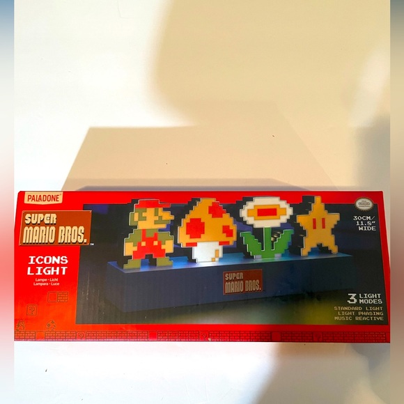 Nintendo | Toys | Super Mario Bros Icons Lights | Poshmark